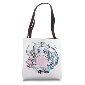 dc comics batman harley quinn coloring book sketch tote bag