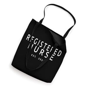 Registered Nurse Est. 2023, Nursing School, Graduation Tote Bag