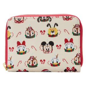 loungefly disney hot cocoa mugs zip around wallet