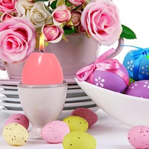 6 Pack Easter Egg Candles, Unscented Multi-Color Ball Candles, Smokeless and Dripless Tealight Candles