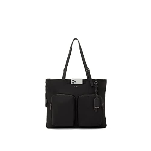 TUMI Voyageur Cody Expandable Tote - Black/Gunmetal