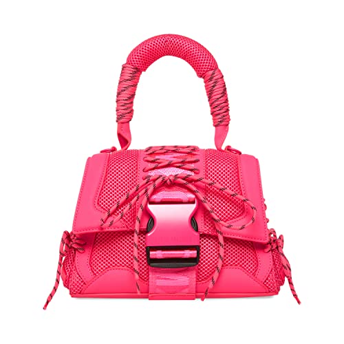 Steve Madden Diego Top Handle Crossbody, Neon Pink