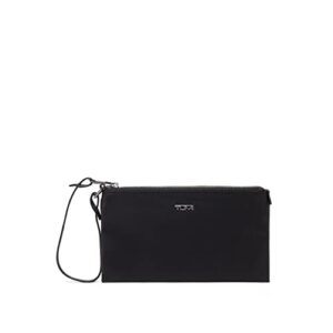 tumi voyageur ankara wristlet pouch – black/gunmetal