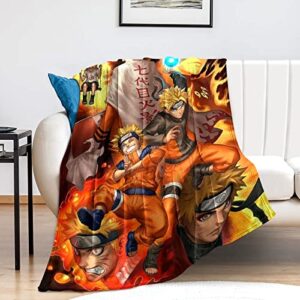 Anime Blanket Super Soft Flannel Throw Blankets for Adults Kids Traveling Camping Sofa Decor Gifts 50"X40"