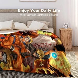 Anime Blanket Super Soft Flannel Throw Blankets for Adults Kids Traveling Camping Sofa Decor Gifts 50"X40"