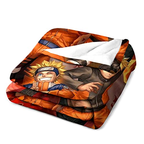 Anime Blanket Super Soft Flannel Throw Blankets for Adults Kids Traveling Camping Sofa Decor Gifts 50"X40"