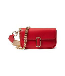 marc jacobs the j marc mini shoulder bag true red one size