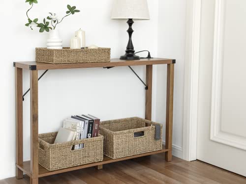 StorageWorks Seagrass Storage Baskets