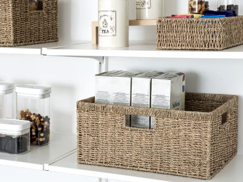 StorageWorks Seagrass Storage Baskets