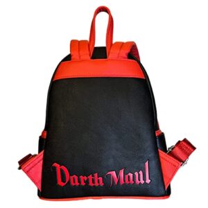 Star Wars Darth Maul Cosplay Double Strap Shoulder Bag Purse Mini Backpack