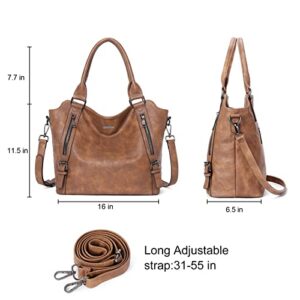 CLUCI Hobo Bag + Women Wallet