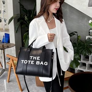 JBB Tote Bags for Women Oversized PU Leather Crossbody Bags Top-Handle Shoulder Tote Bags