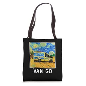 van go – funny art history tote bag