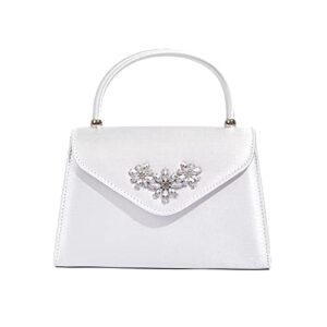 zwi-player women’s evening purse handbag clutch purse bag with crystal drill for dance wedding party,cocktail prom handbags