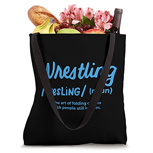 Wrestling Definition Tote Bag