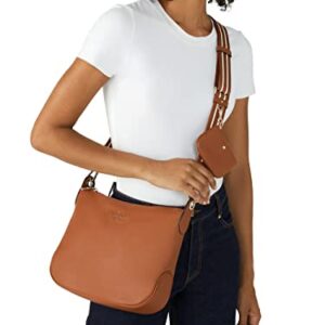 Kate Spade Rosie Leather Shoulder Bag (Warm Beige)