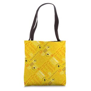 disney 100 winnie the pooh smile think happy bee happy d100 tote bag