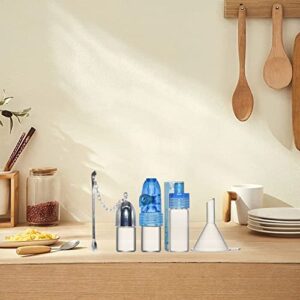 Portable Decoration Mini Bottles| Cute & Small Bottles for Kitchen(4PCS)