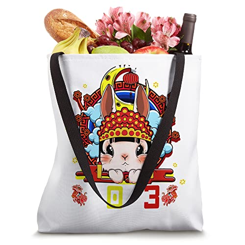 2023 Year Of The Rabbit Happy Lunar Zodilac Chinese New Year Tote Bag