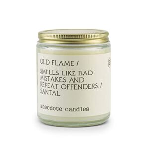 Anecdote Candles Glass Jar Candle - Old Flame