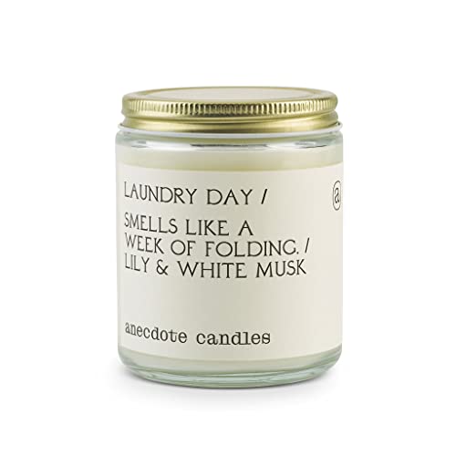 Anecdote Candles Glass Jar Candle - Laundry Day