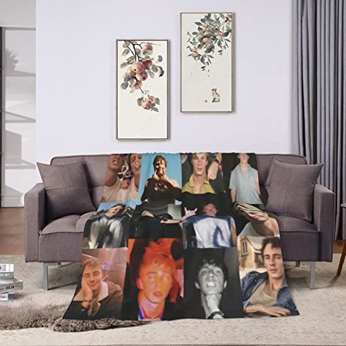 Drew Starkey Collage Ultra-Soft Micro Fleece Throw Blanket Warm Comfortable Versatile Blanket for Sofa and Travel