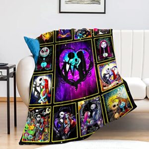 Super Soft Christmas Blanket Throw Flannel Fleece Blankets Bedding Gifts for Kids Adults Bed Sofa Living Room All Season 50"X40"