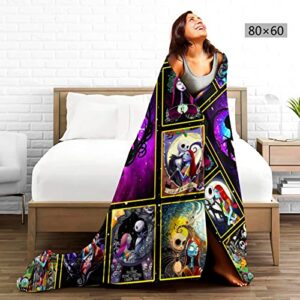 Super Soft Christmas Blanket Throw Flannel Fleece Blankets Bedding Gifts for Kids Adults Bed Sofa Living Room All Season 50"X40"