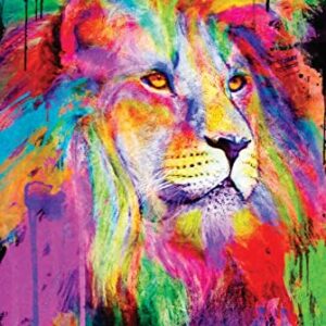 Rainbow King by Aimee Stewart - Non-Flocked Blacklight Poster 24" x 36"