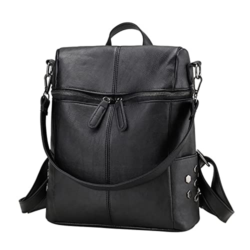 2023 Backpack Purse for Women,New Travel Backpack Retro Leisure Single Shoulder Backpack for School Black Backpack