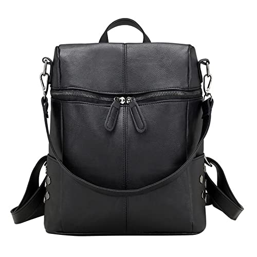 2023 Backpack Purse for Women,New Travel Backpack Retro Leisure Single Shoulder Backpack for School Black Backpack