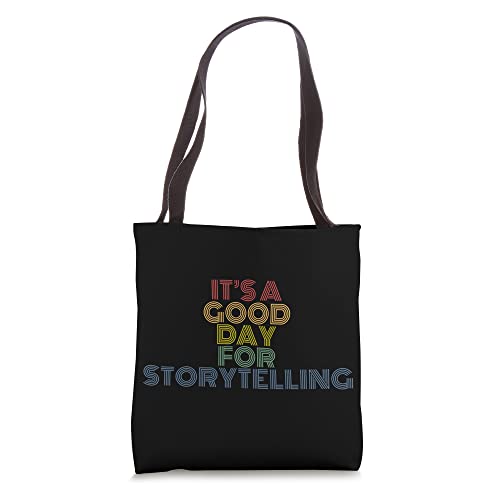 It's A Good Day For Storytelling retro 70s vintage Tote Bag