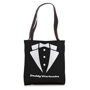 Daddy Warbucks from Annie Tuxedo Tote Bag