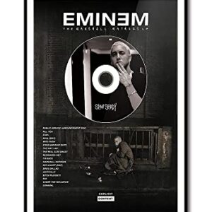 Eminem Poster The Marshall Mathers LP Album Cover Rap Music Poster 16x24inch Crliexen