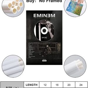 Eminem Poster The Marshall Mathers LP Album Cover Rap Music Poster 16x24inch Crliexen