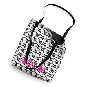 Mötley Crüe – Pink Logo Skulls Tote Bag