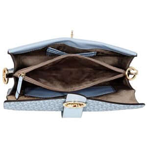 Michael Kors Greenwich Convertible Shoulder Bag - Pale Blue