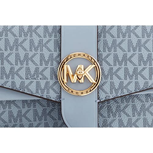 Michael Kors Greenwich Convertible Shoulder Bag - Pale Blue