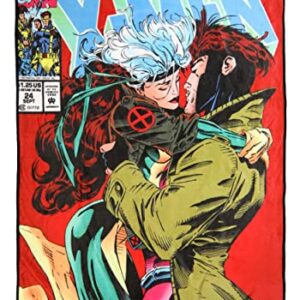 Surreal Entertainment X-Men Rogue & Gambit 45" x 60" Fleece Blanket Standard