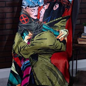 Surreal Entertainment X-Men Rogue & Gambit 45" x 60" Fleece Blanket Standard