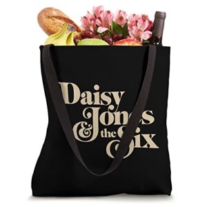 Daisy Jones & the Six - Retro Logo Black Tote Bag