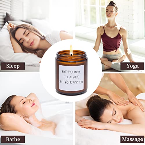 AGOL Lavender Candles Gifts for Women, 9 oz Aromatherapy Candles for Home Scented (Over 50 Hours of Burn Time), Natural Soy Candles for for Travel, Spa, Bath, Just Because Gifts for Her, Mom, Friend