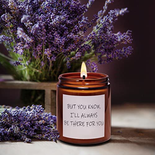 AGOL Lavender Candles Gifts for Women, 9 oz Aromatherapy Candles for Home Scented (Over 50 Hours of Burn Time), Natural Soy Candles for for Travel, Spa, Bath, Just Because Gifts for Her, Mom, Friend