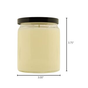 Fresh Brewed Coffee (Coffee, Sweet Cream) Scented 100% Soy Wax 9.5oz Single Wick Jar Candle | Made in The USA by Aly Inks