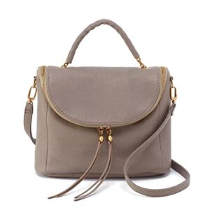 HOBO Hobo Fern Satchel Velvet Pebbled Leather Graphite