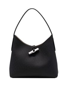 longchamp “roseau essential leather hobo shoulder handbag