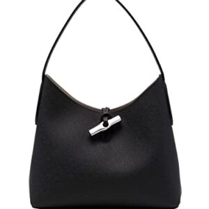 Longchamp "Roseau Essential Leather Hobo Shoulder Handbag