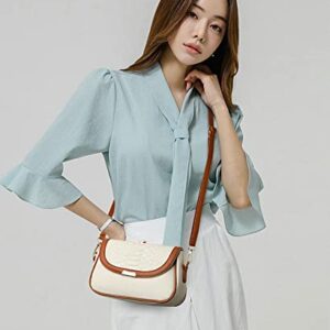 Soft Leather Crossbody Bag for Women Large Capacity Hobo Handbags Satchel Purse Chic Shoulder Bag Tote