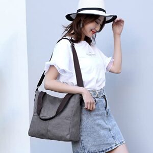 Women's Shoulder Tote Bag Purse Top Handle Satchel Hobo Crossbody Handbag For Work School Travel Business Shopping Casual