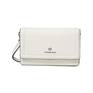 Michael Kors Jet Set Charm Small Phone Crossbody Optic White One Size